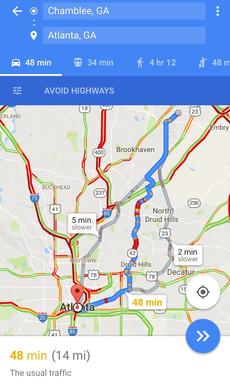 Atlanta Traffic Ain’t No Joke: Secret Routes to Navigate you to and ...